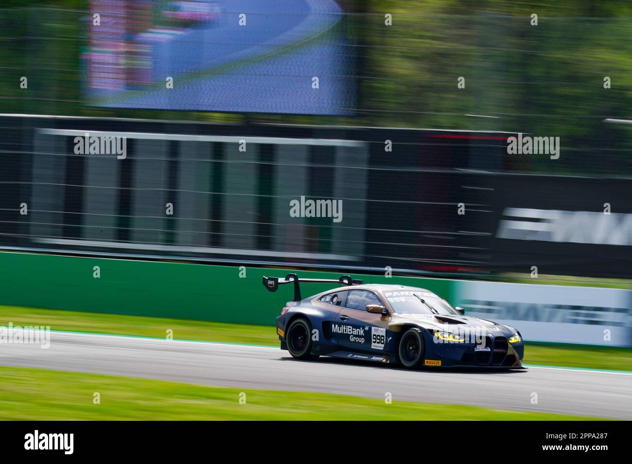 Monza, Italy. 23rd Apr, 2023. The #998 Rowe Racing BMW M4 GT3 of Daniel ...