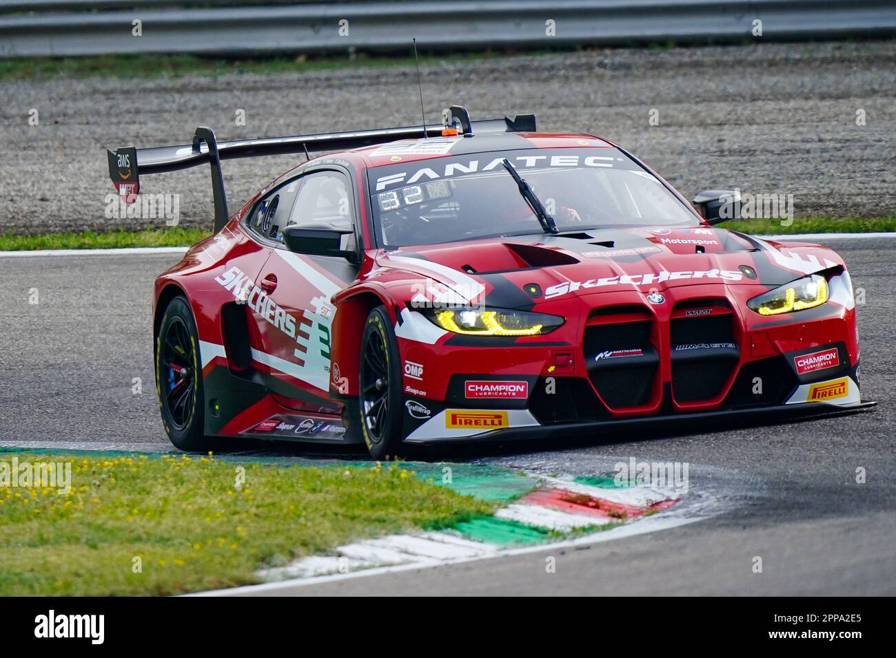 Monza, Italy. 23rd Apr, 2023. The #32 Team WRT BMW M4 GT3 of Charles ...