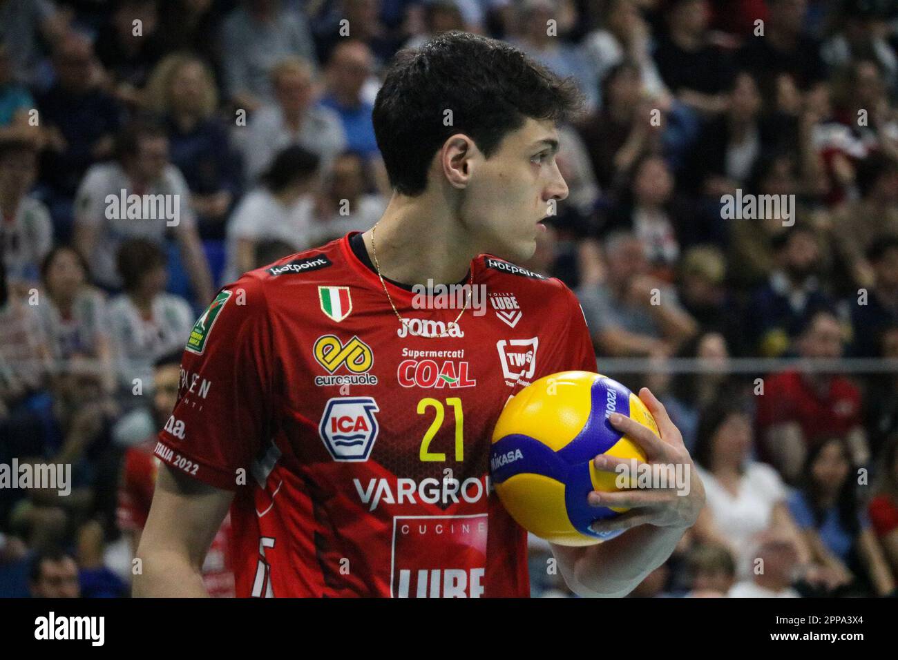MATTIA BOTTOLO (CUCINE LUBE CIVITANOVA) during Play Off Semifinals ...