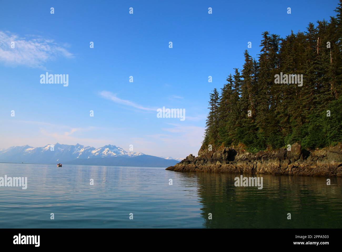 In the William Henry Bay in the US state of Alaska Stock Photo - Alamy