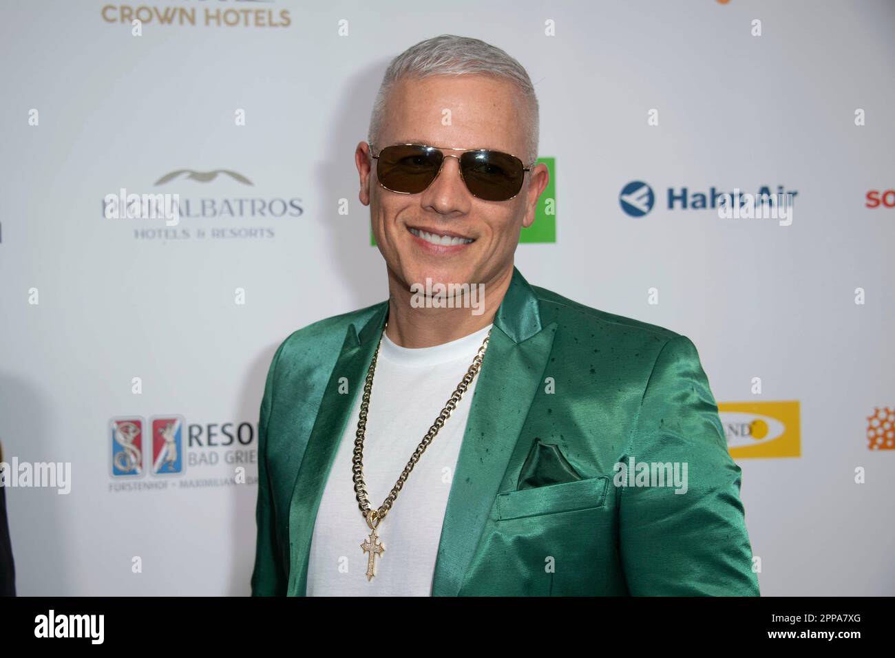 Calcar, Deutschland. 22nd Apr, 2023. Dante THOMAS, singer, Red Carpet ...