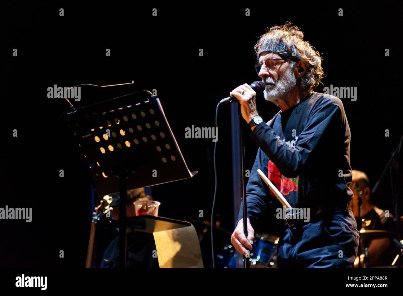 Franz di Cioccio (PFM Stock Photo - Alamy