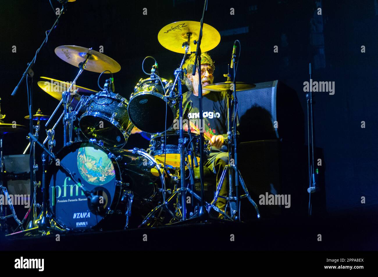 Franz di Cioccio (PFM Stock Photo - Alamy