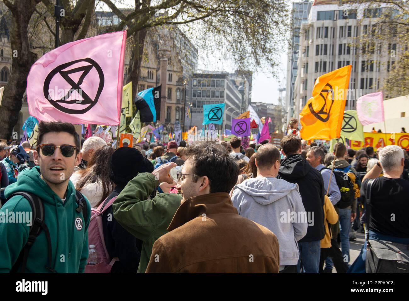 Extinction Rebellion and other campaign groups are on their second day ...