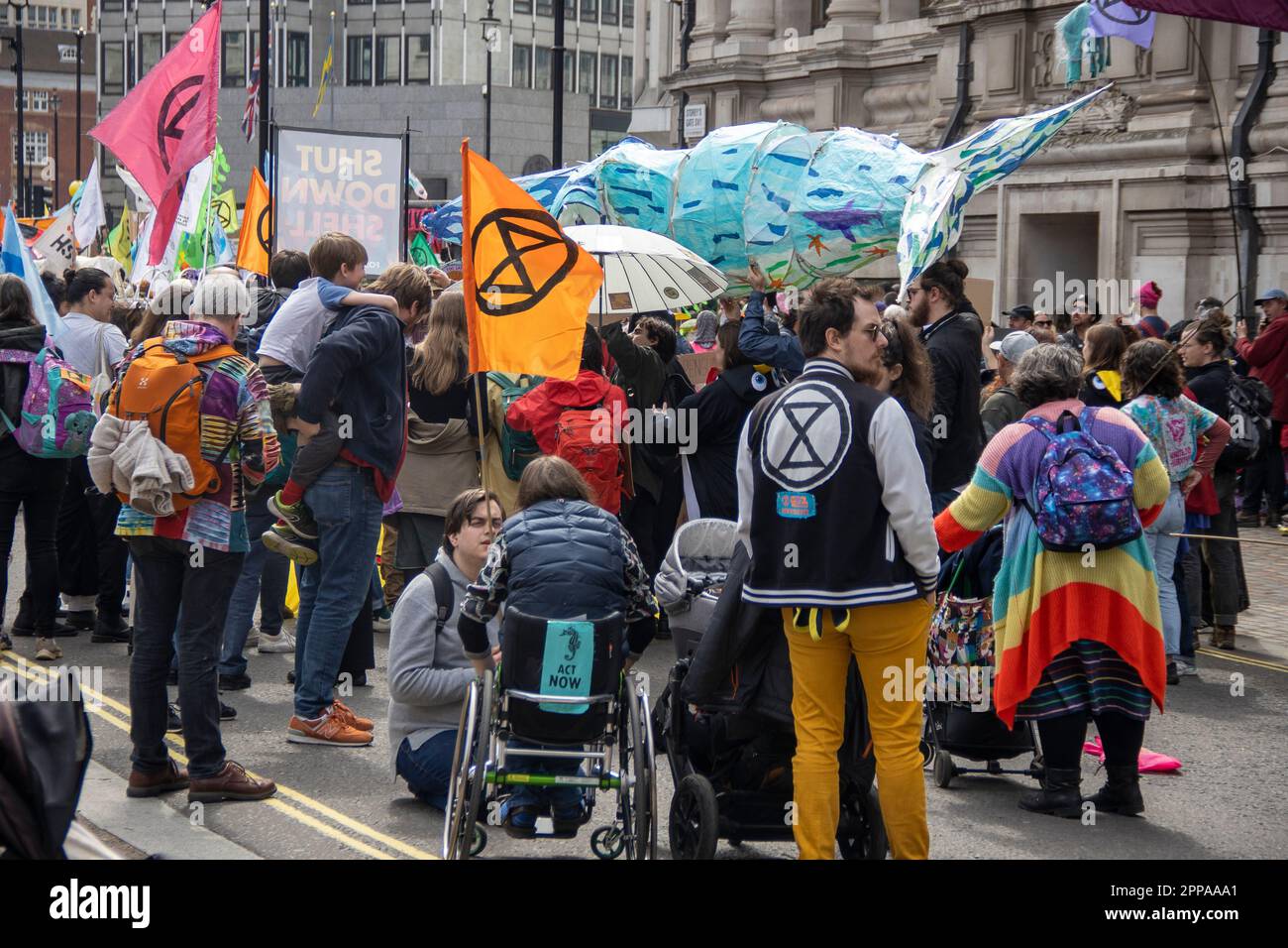 Extinction Rebellion and other campaign groups are on their second day ...