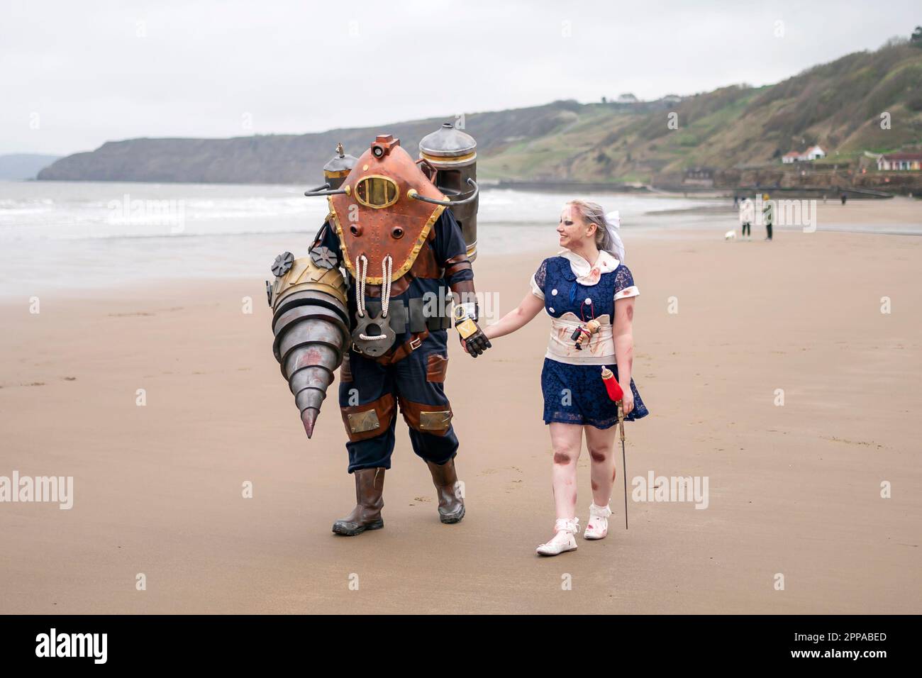 Bradley Calvert (left) and Georgina Donnalley (right) pose for a ...