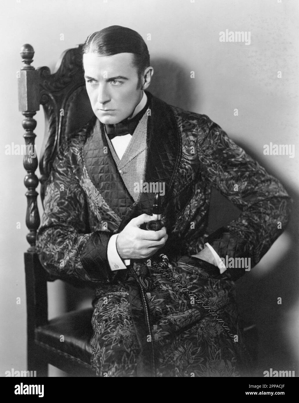 CLIVE BROOK Portrait in the title role THE RETURN OF SHERLOCK HOLMES ...