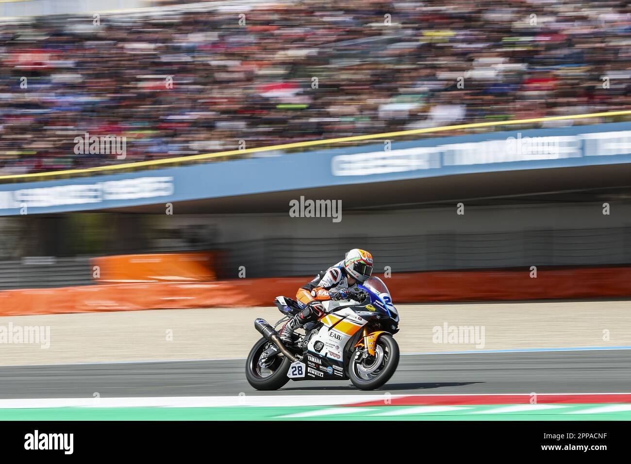 ASSEN - Glenn van Straalen (NED) on his Yamaha YZF R6 during the World ...