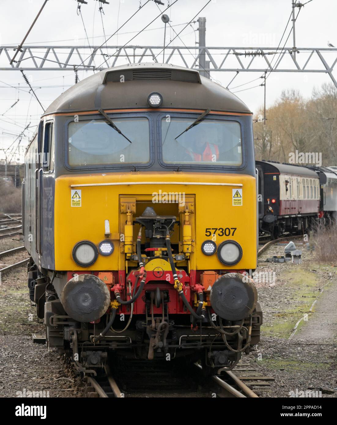 Diesel/Electric locomotive 57307 Lady Penelope at Carlisle Railway ...