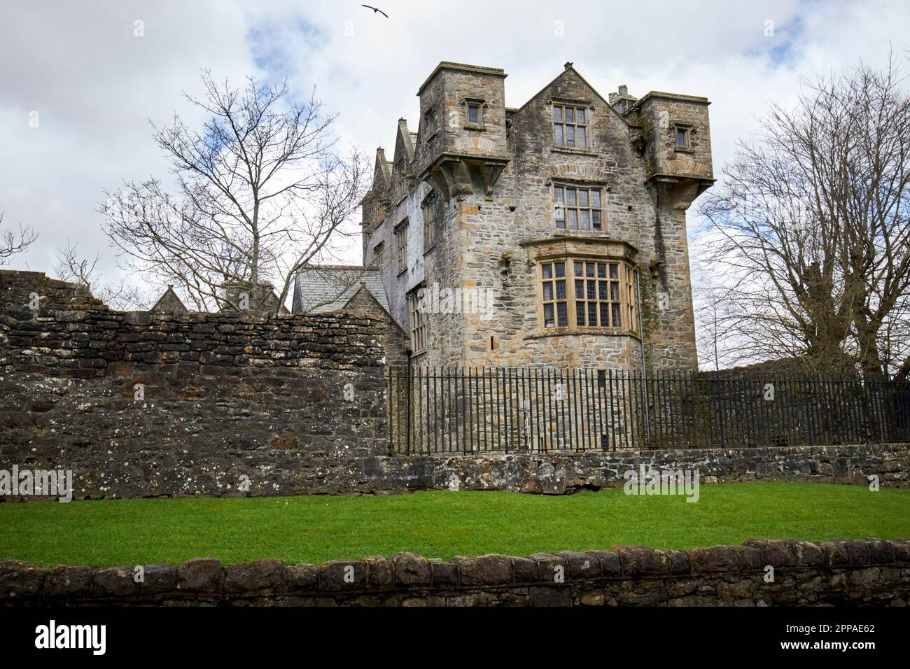 donegal castle with keep and exterior wall county donegal republic of ...