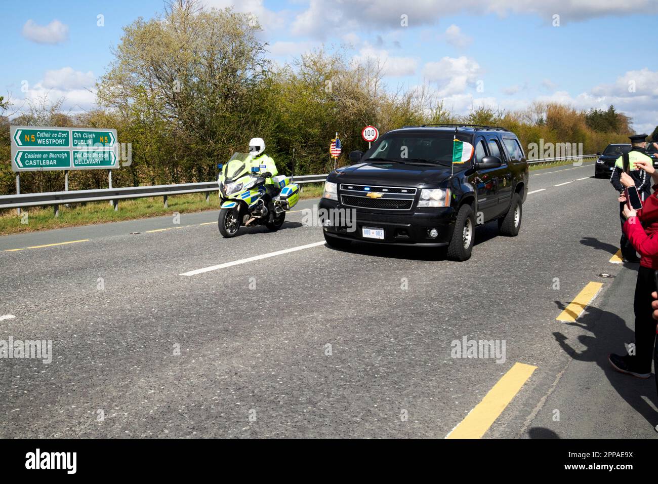 wellwishers line the road for president bidens motorcade on official ...
