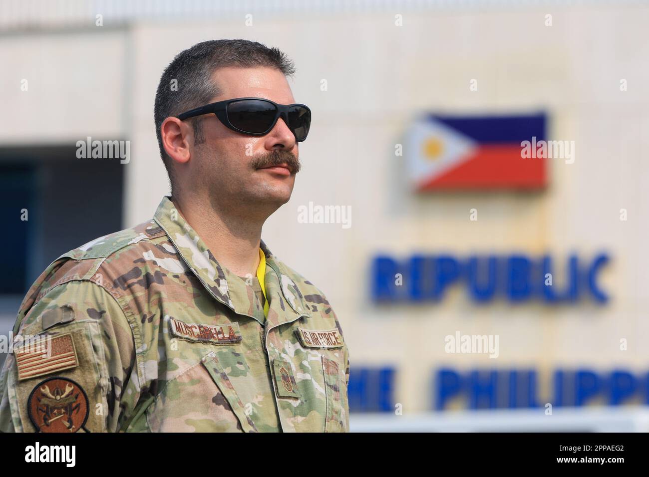 Subic Bay, Bataan, The Philippines. 23rd Apr, 2023. A US Air Force ...