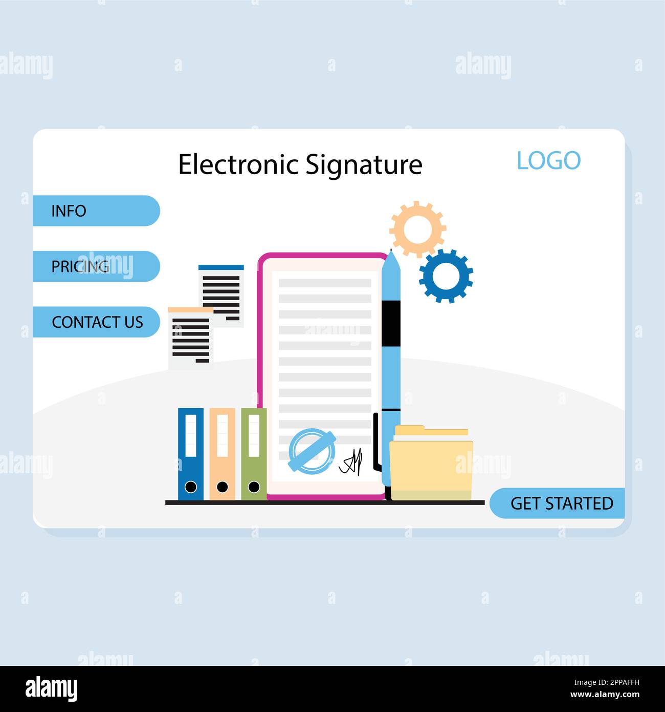 Didgital device Stock Vector Images - Alamy