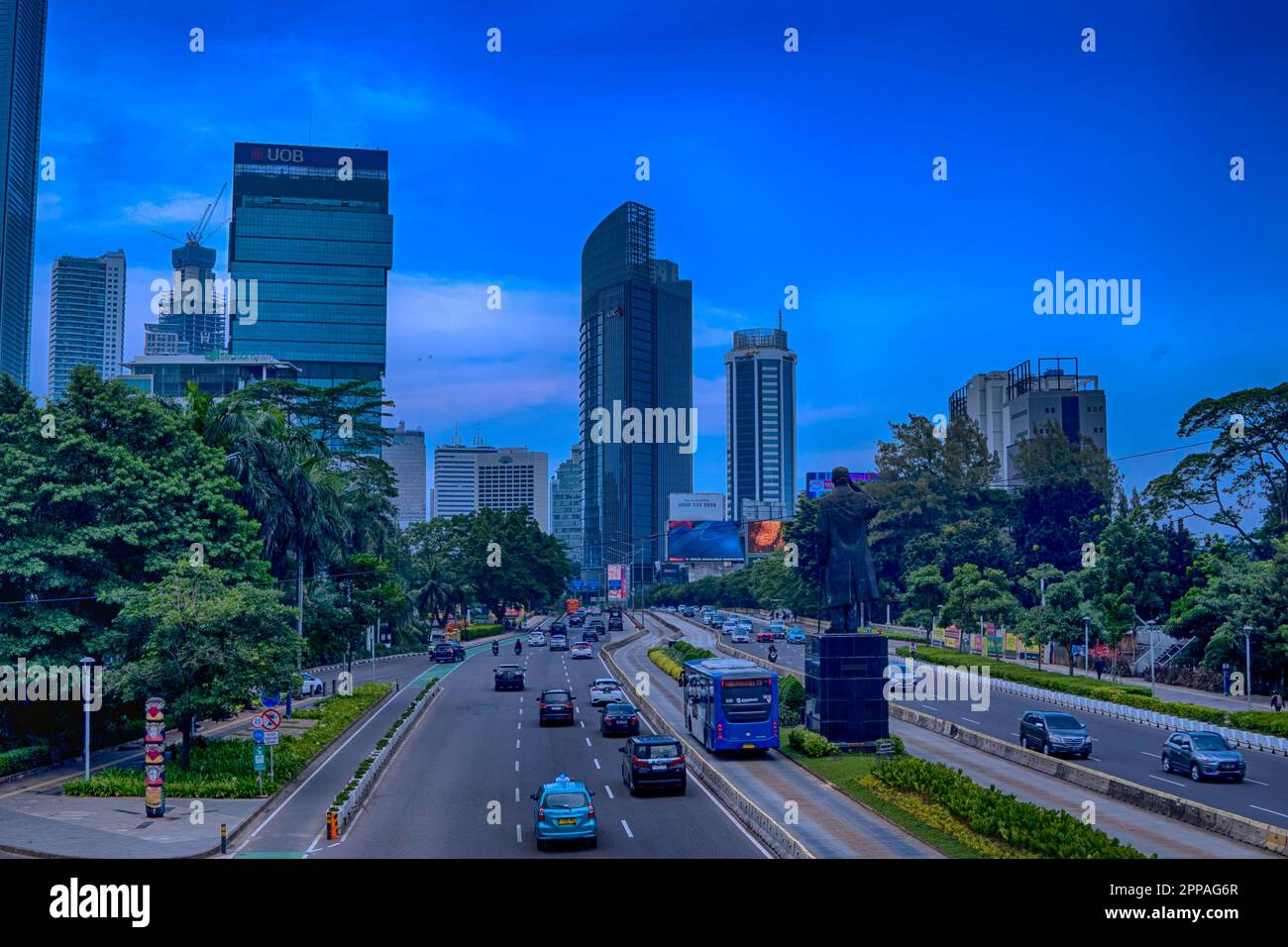 Transportation bus jakarta capital hi-res stock photography and images ...