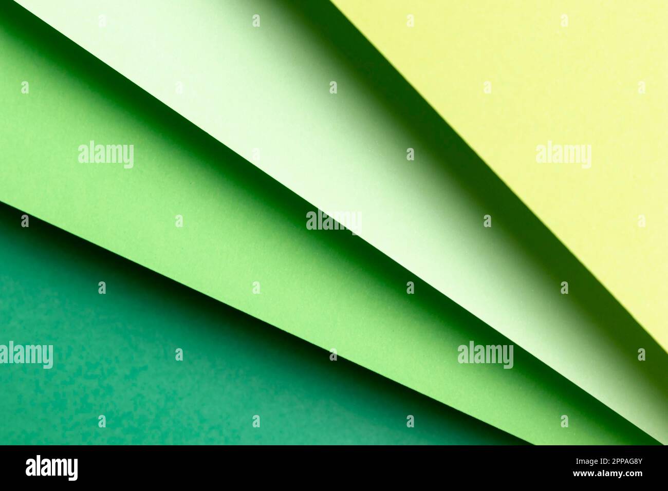 Flat lay different shades green patterns Stock Photo - Alamy