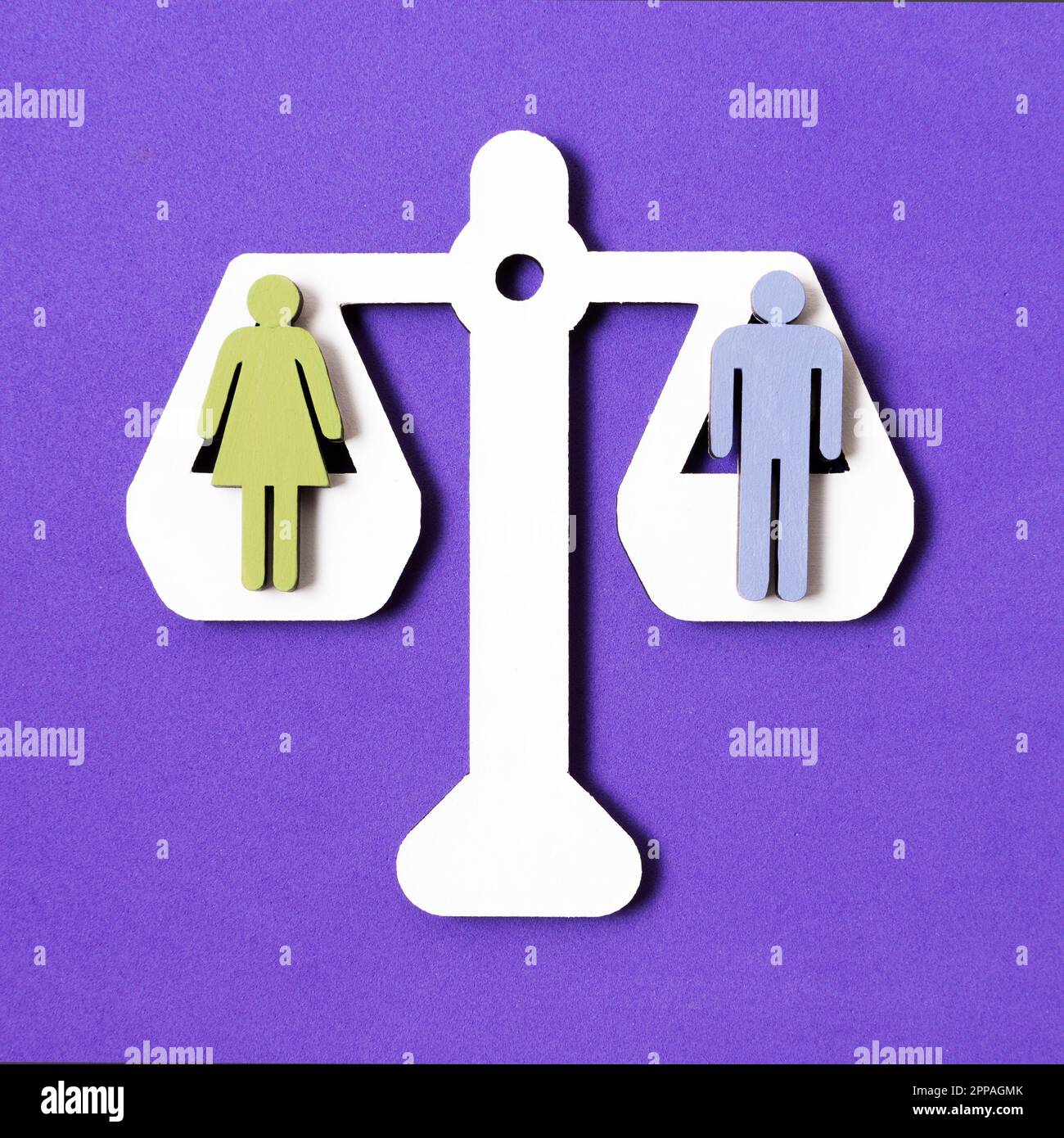 Gender equality scales hi-res stock photography and images - Alamy