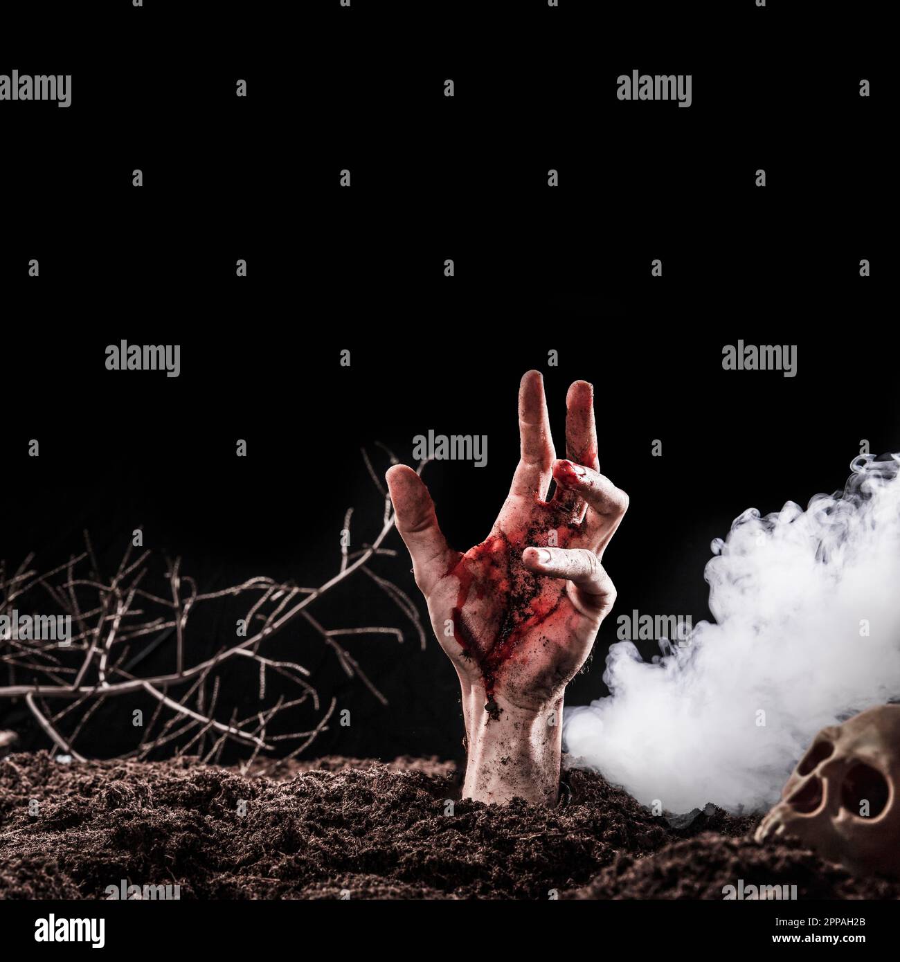 Hand sticking out hi-res stock photography and images - Alamy