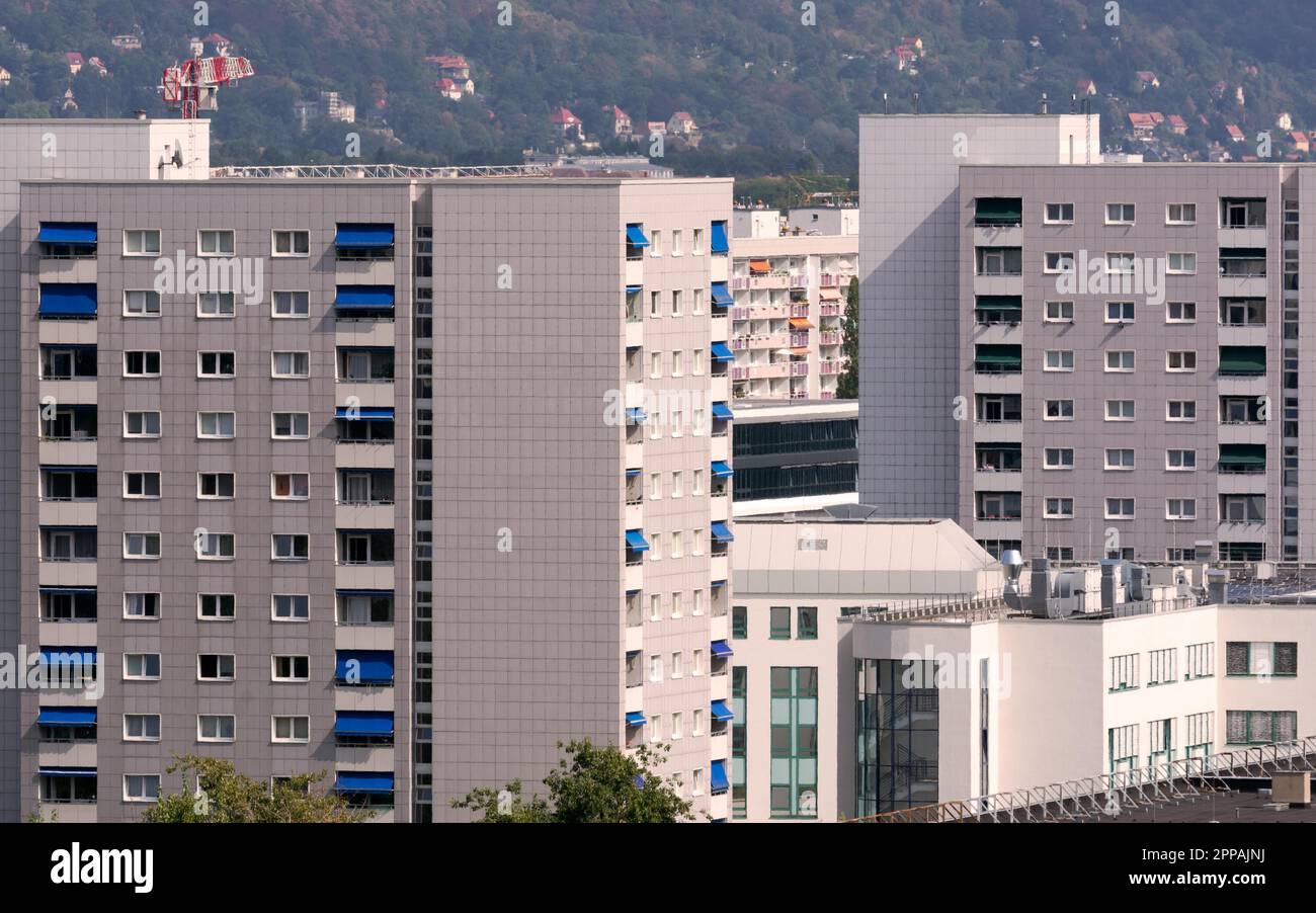 East german apartment blocks hi-res stock photography and images - Alamy