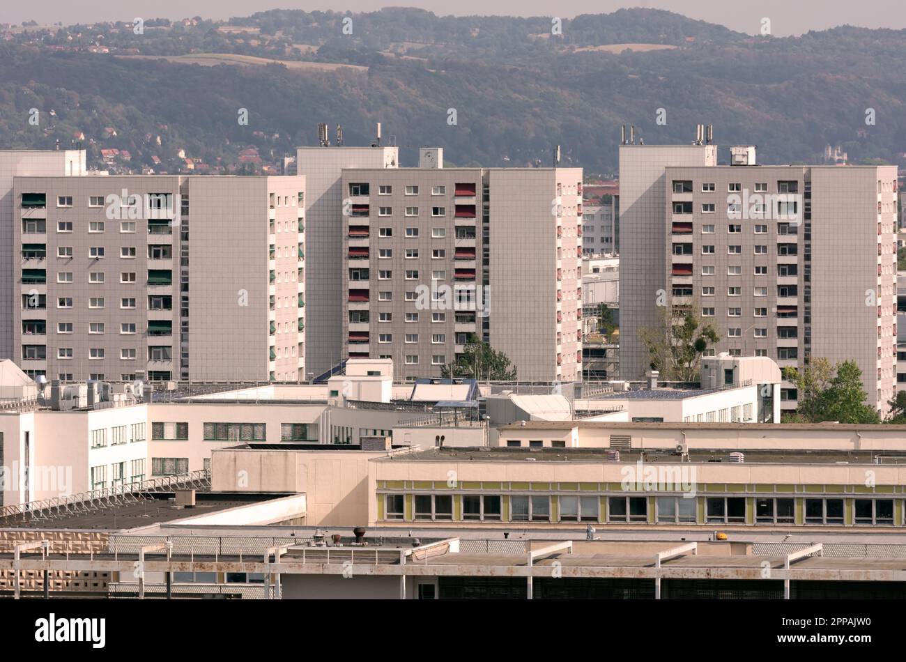 East german apartment blocks hi-res stock photography and images - Alamy