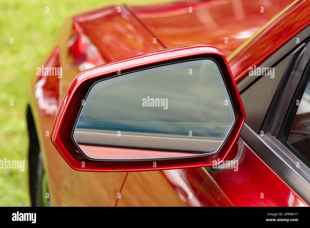 Rearview mirror of vintage car hi-res stock photography and images - Alamy