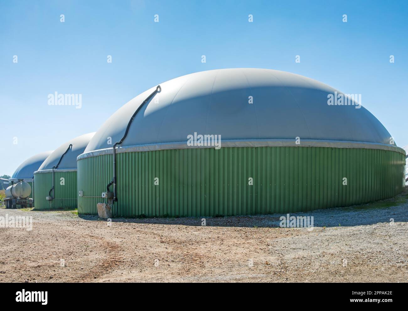 Facility for bio energy production Stock Photo - Alamy