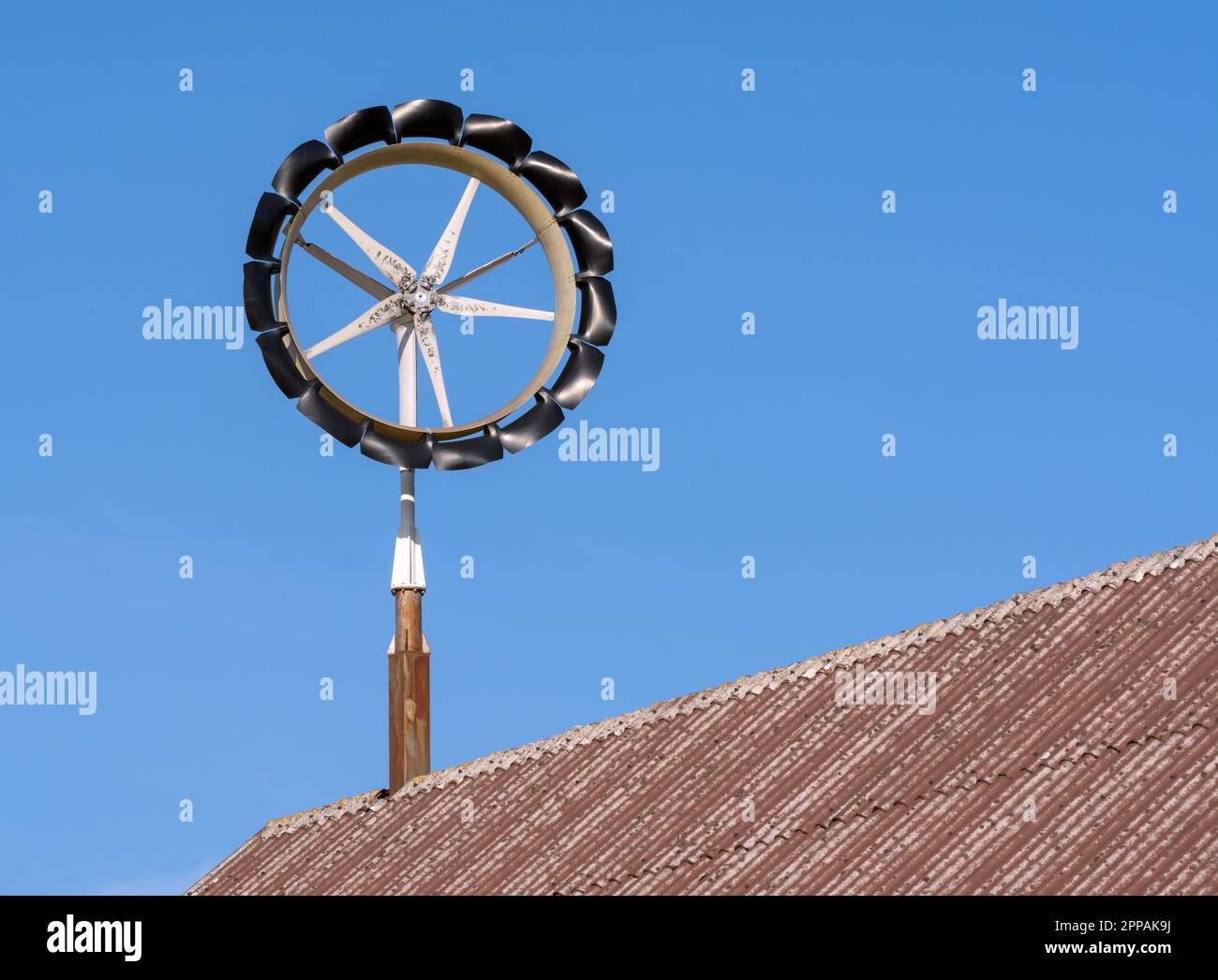 Alternative energy creation with wind power Stock Photo - Alamy