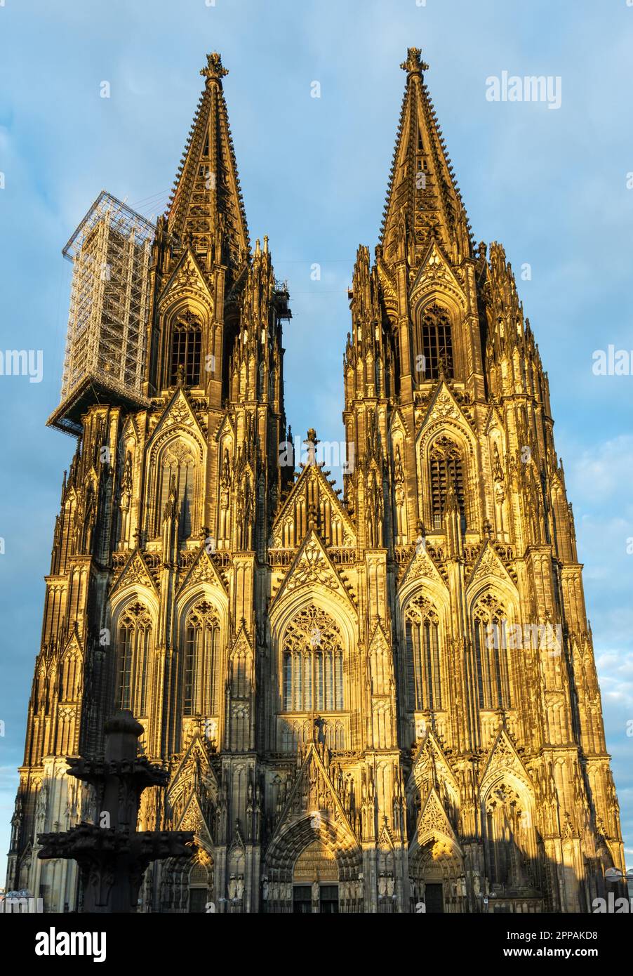 Towers of the famous Cologne Cathedral Stock Photo - Alamy