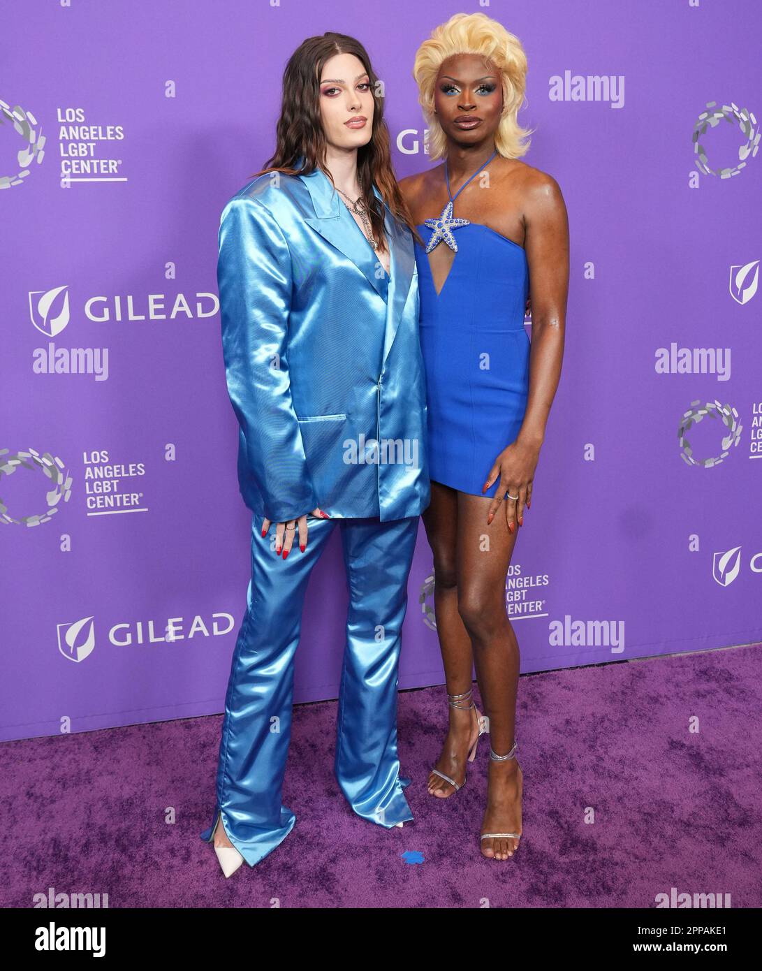 Los Angeles, USA. 22nd Apr, 2023. (L-R) Gigi Goode and Symone arrives ...