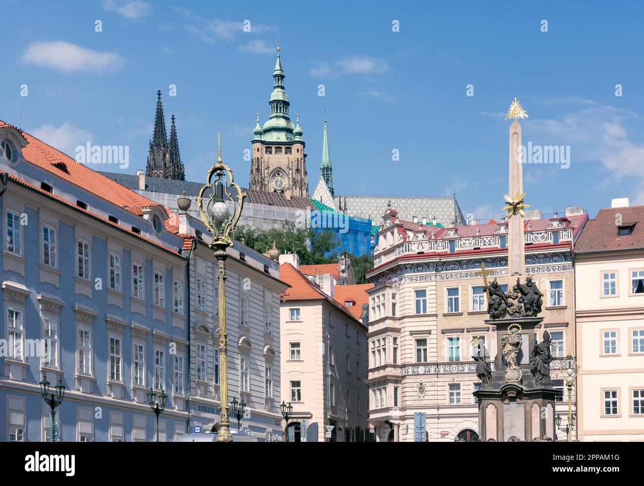 Historic buildings in Prague Czech Republic Stock Photo - Alamy