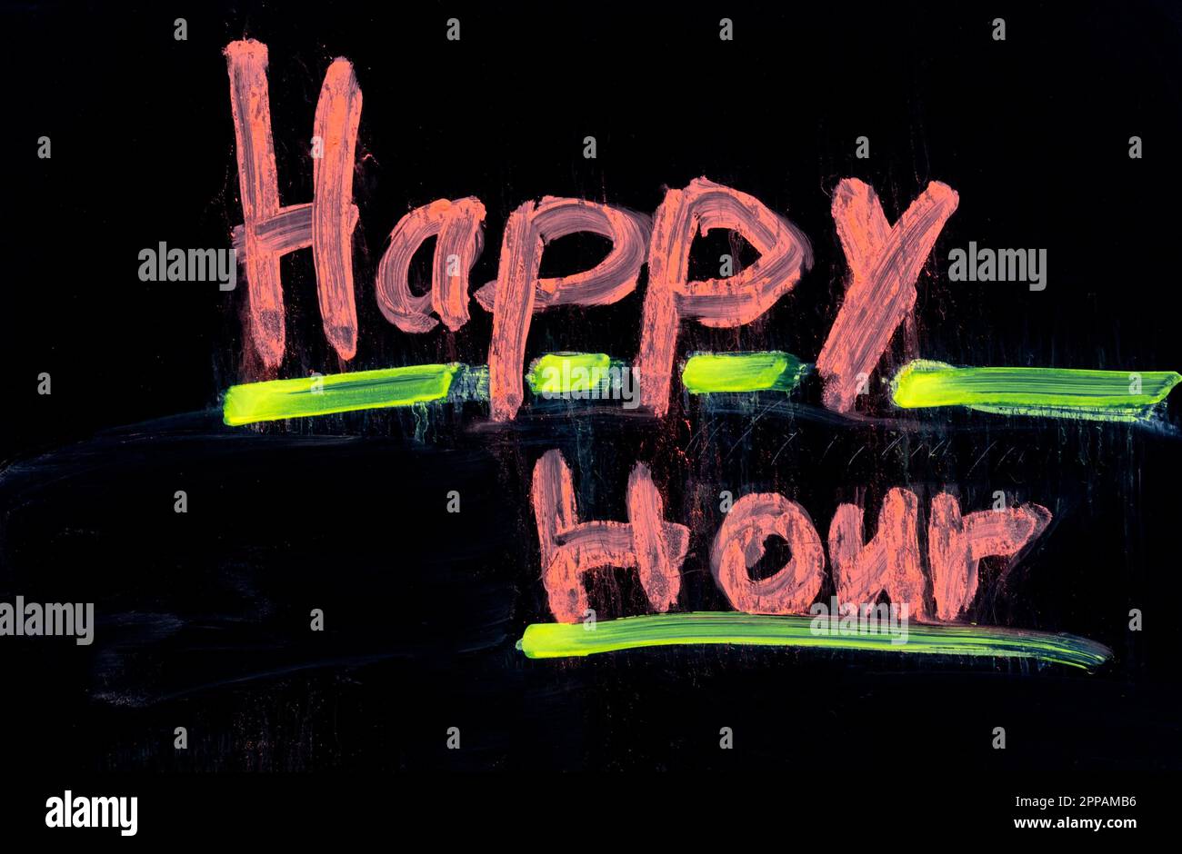 Happy hour word hi-res stock photography and images - Alamy