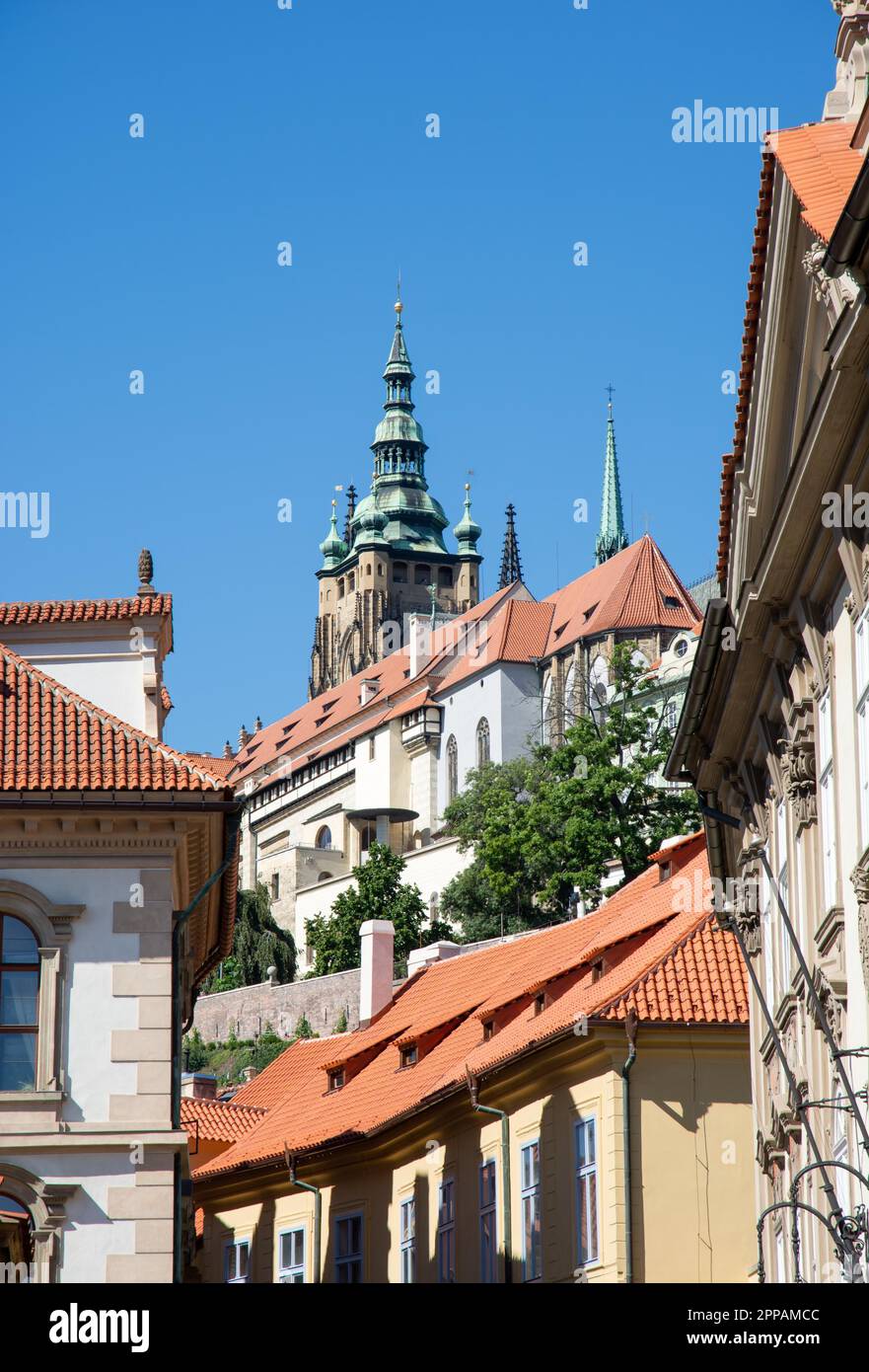 Historic buildings in Prague Czech Republic Stock Photo - Alamy