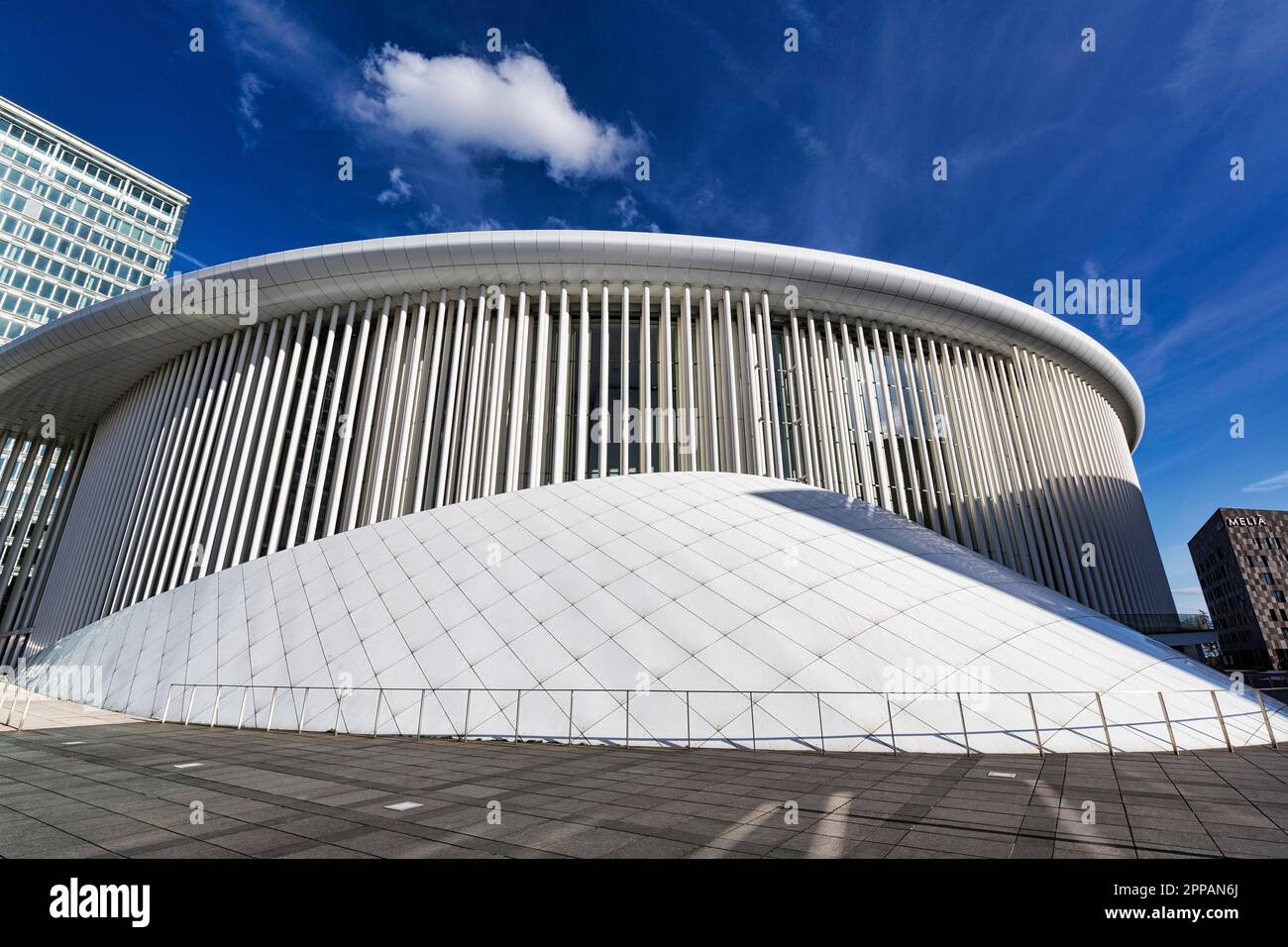 White Concert Hall, Philharmonie Luxembourg, architect Christian de ...