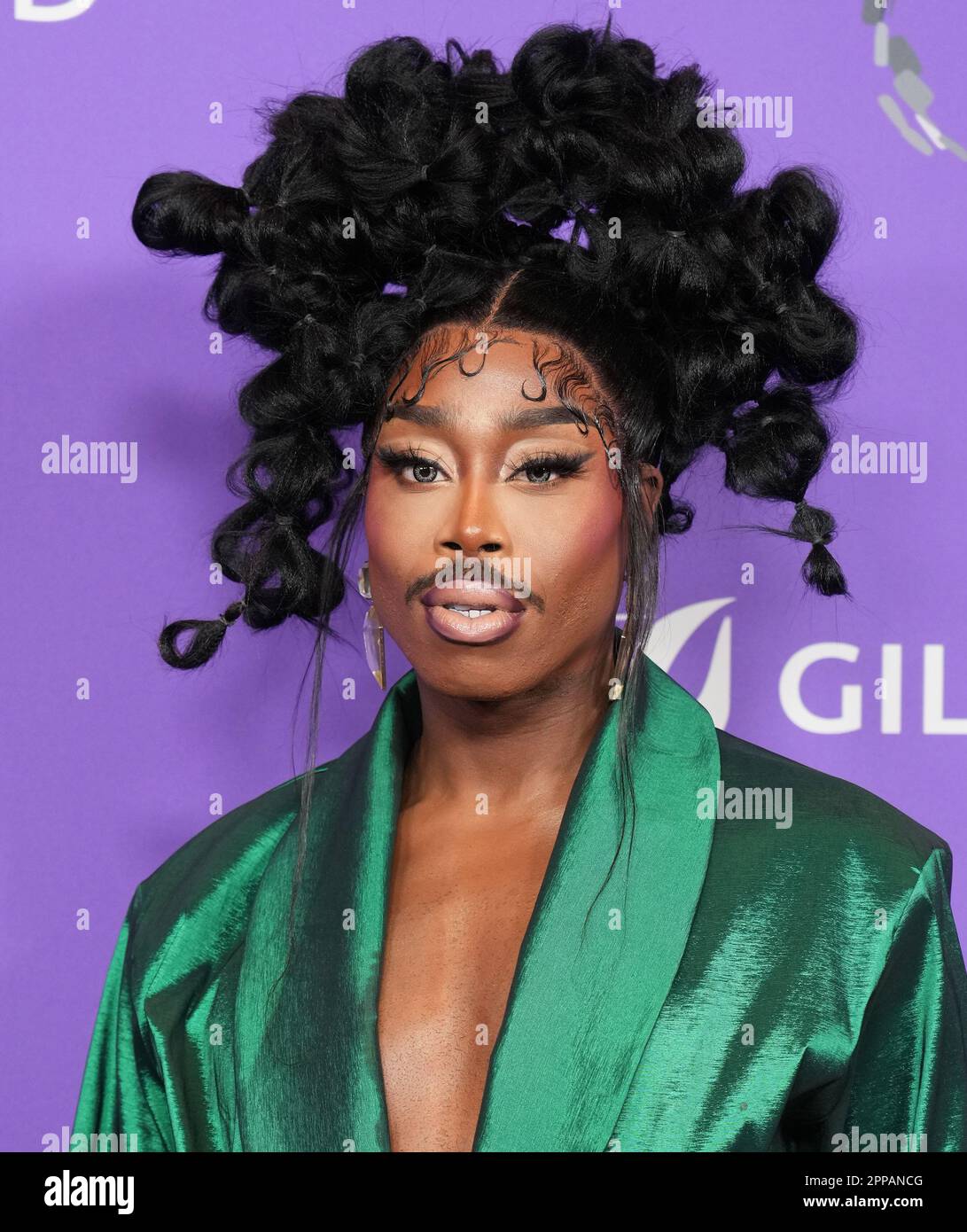 Los Angeles, USA. 22nd Apr, 2023. Mo Heart arrives at The Los Angeles ...