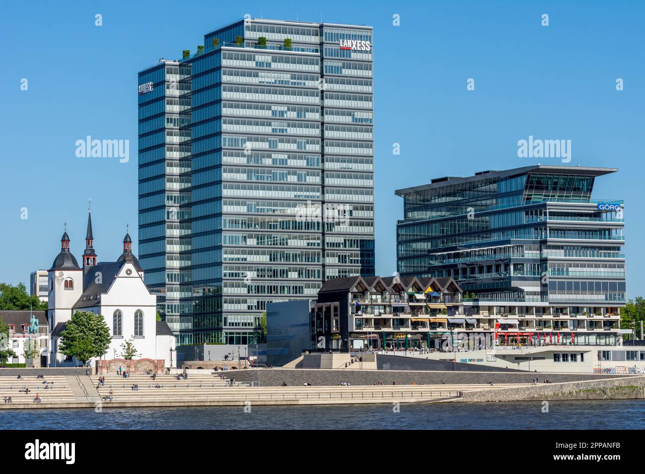 Modern architecture in cologne city hi-res stock photography and images ...
