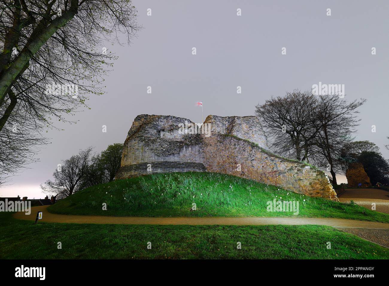 Pontefract Castle - West Yorkshire,UK Stock Photo - Alamy