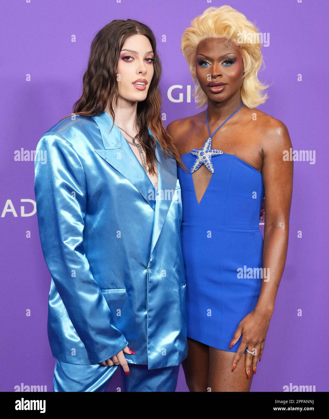 Los Angeles, USA. 22nd Apr, 2023. (L-R) Gigi Goode and Symone arrives ...