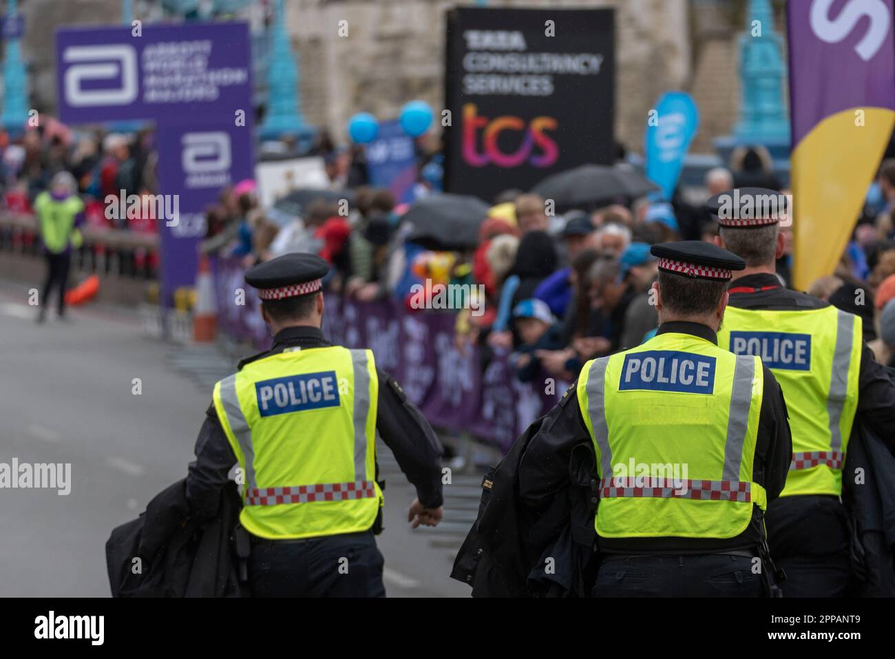 Tower Hill, London, UK. 23rd Apr, 2023. Around 45,000 people are taking ...