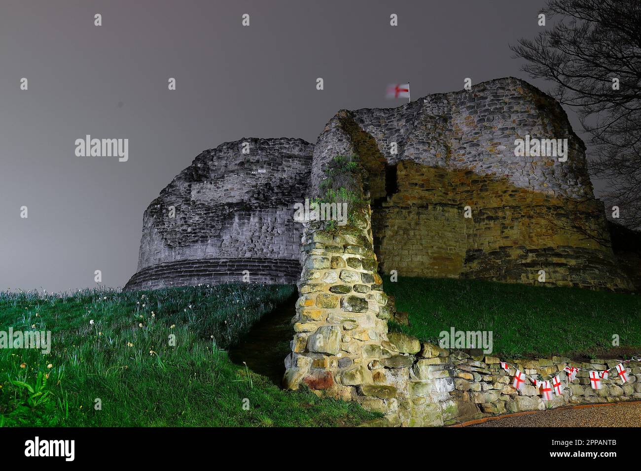 Pontefract Castle - West Yorkshire,UK Stock Photo - Alamy