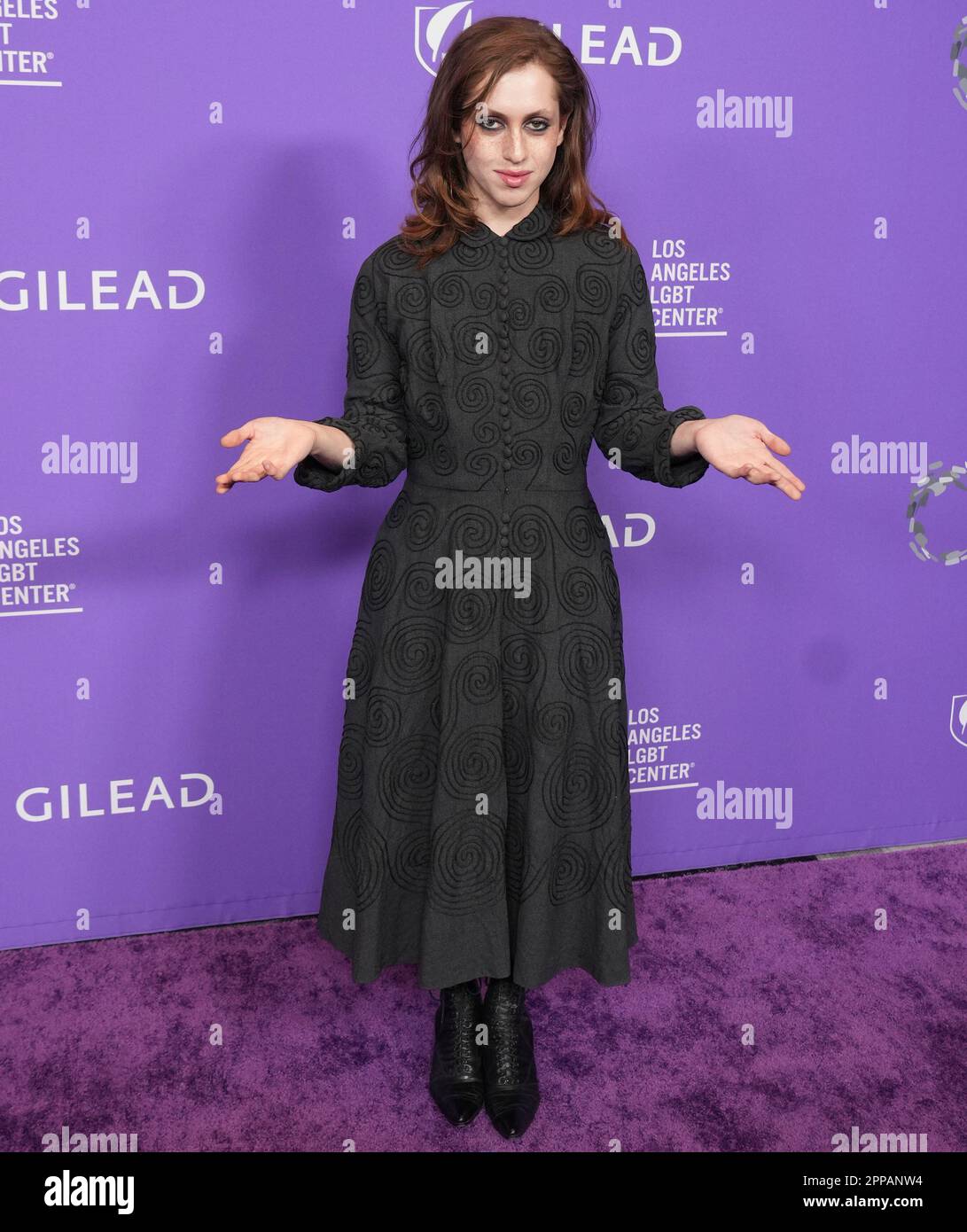 Brendan Jordan arrives at The Los Angeles LGBT Center Gala held at the ...