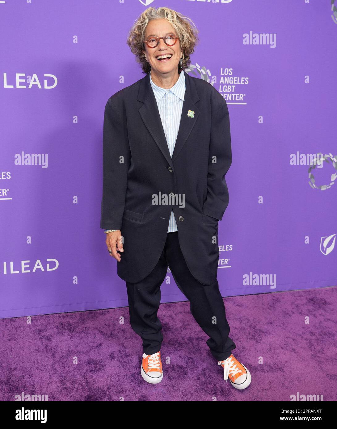 Susan Feniger arrives at The Los Angeles LGBT Center Gala held at the ...