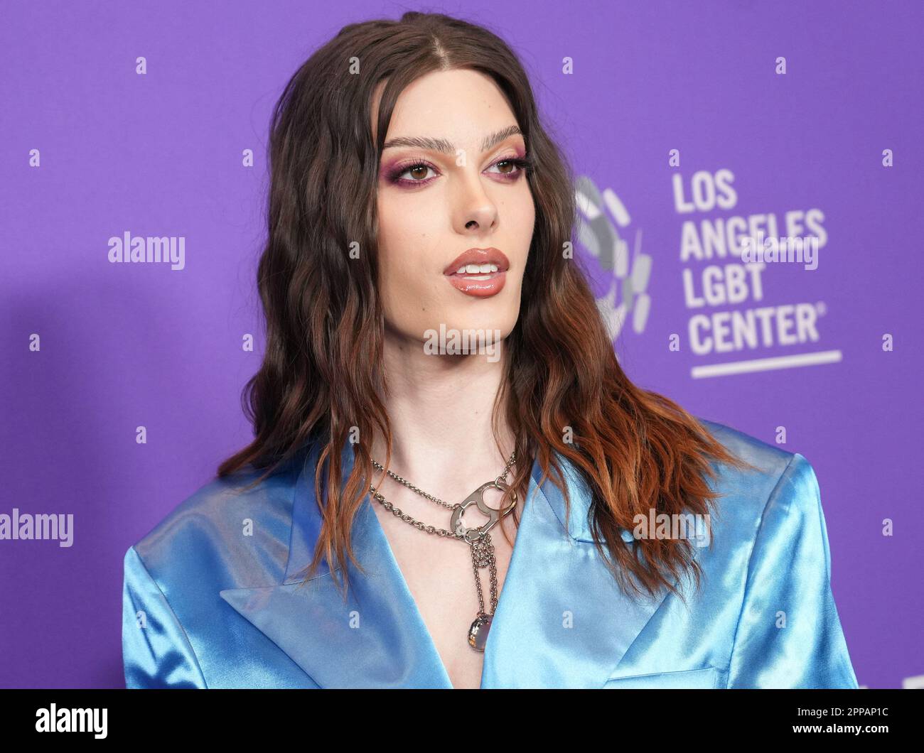 Gigi Goode arrives at The Los Angeles LGBT Center Gala held at the ...