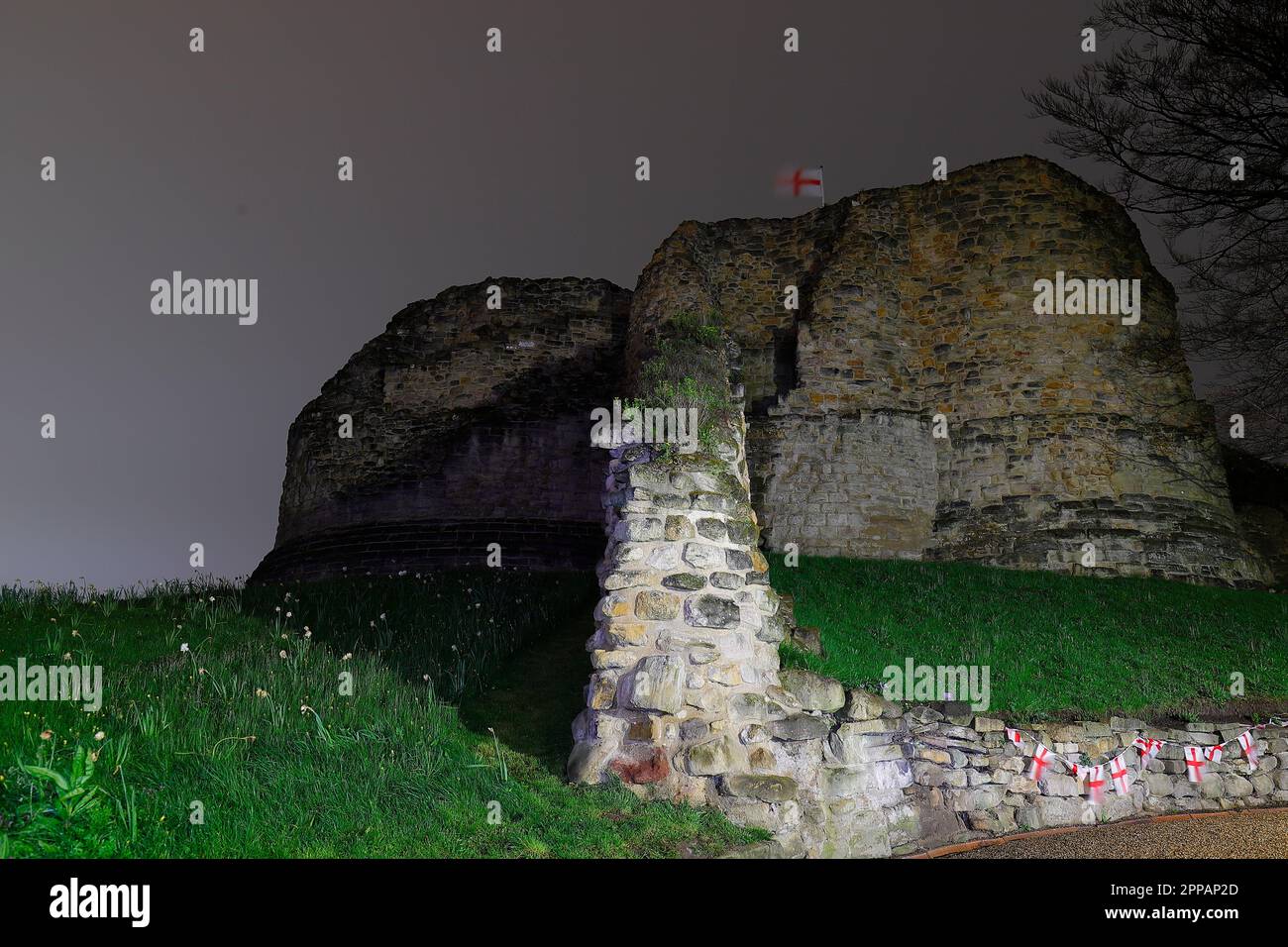 Pontefract Castle - West Yorkshire,UK Stock Photo - Alamy