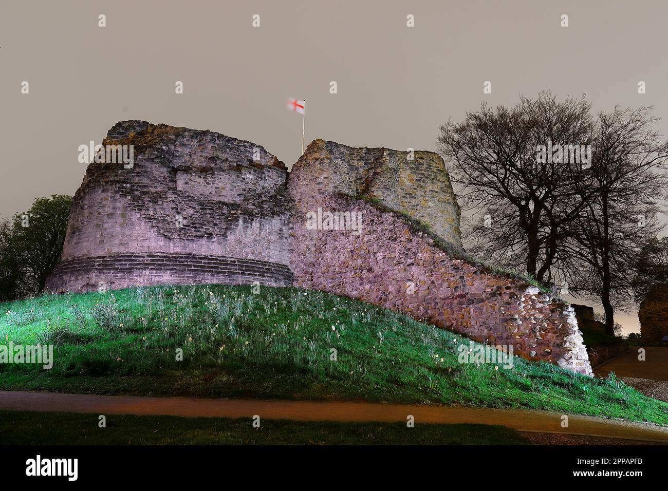 Pontefract Castle - West Yorkshire,UK Stock Photo - Alamy