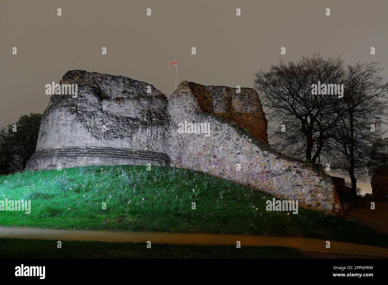 Pontefract Castle - West Yorkshire,UK Stock Photo - Alamy
