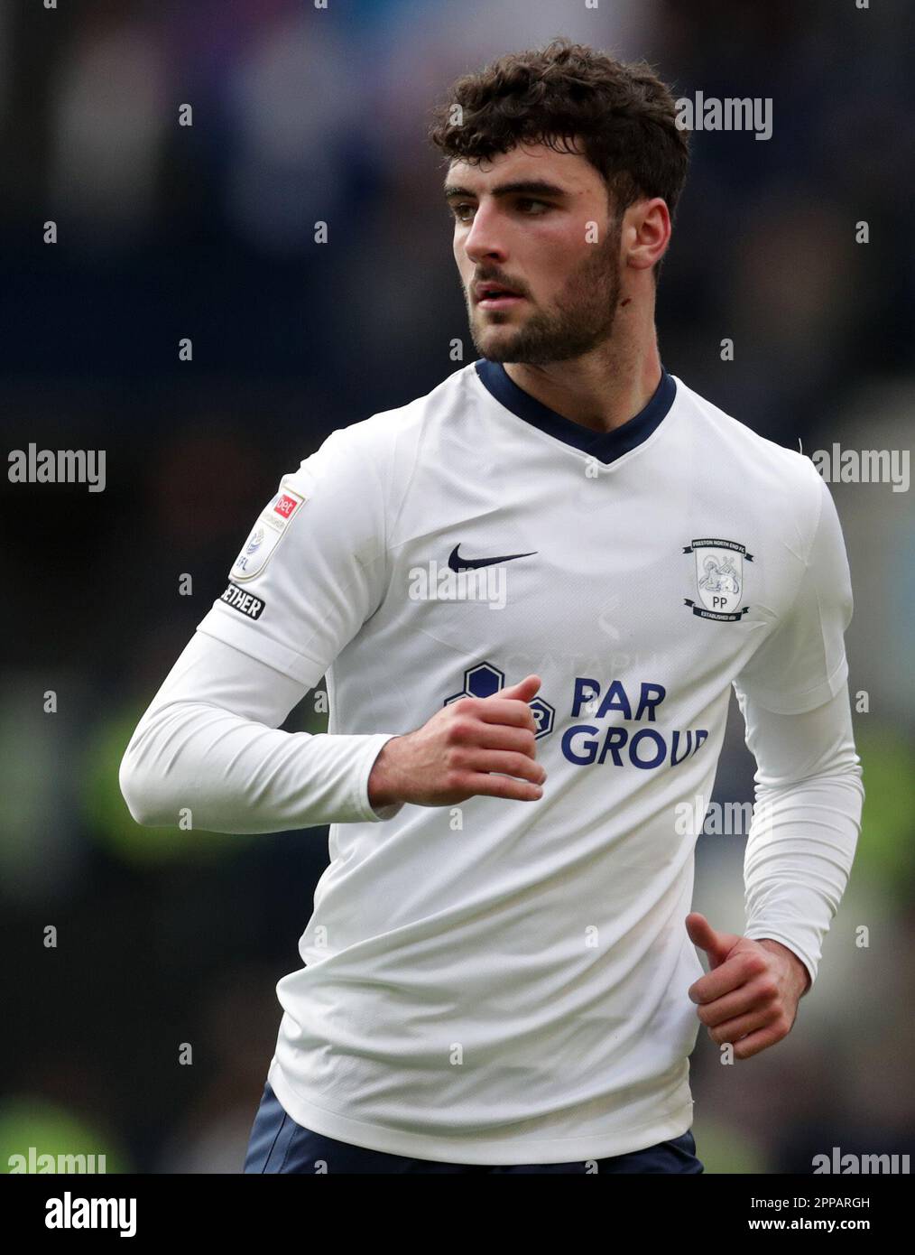 22nd April 2023; Deepdale, Preston, England; Championship Football ...