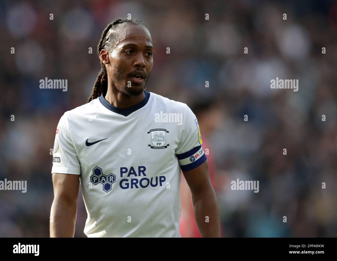22nd April 2023; Deepdale, Preston, England; Championship Football ...