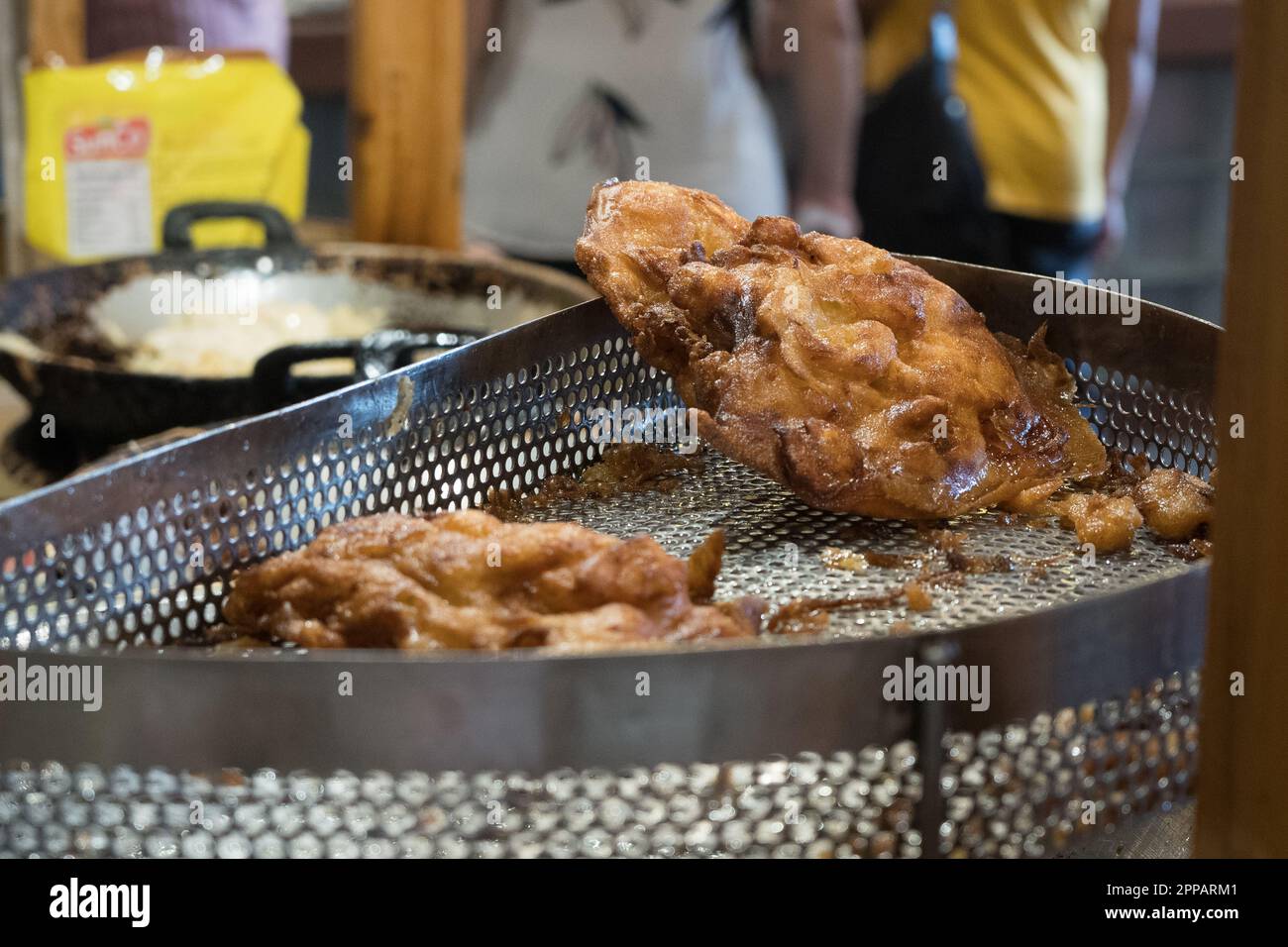 The fried cempedak which is the fruit similar with jackfruit but with ...