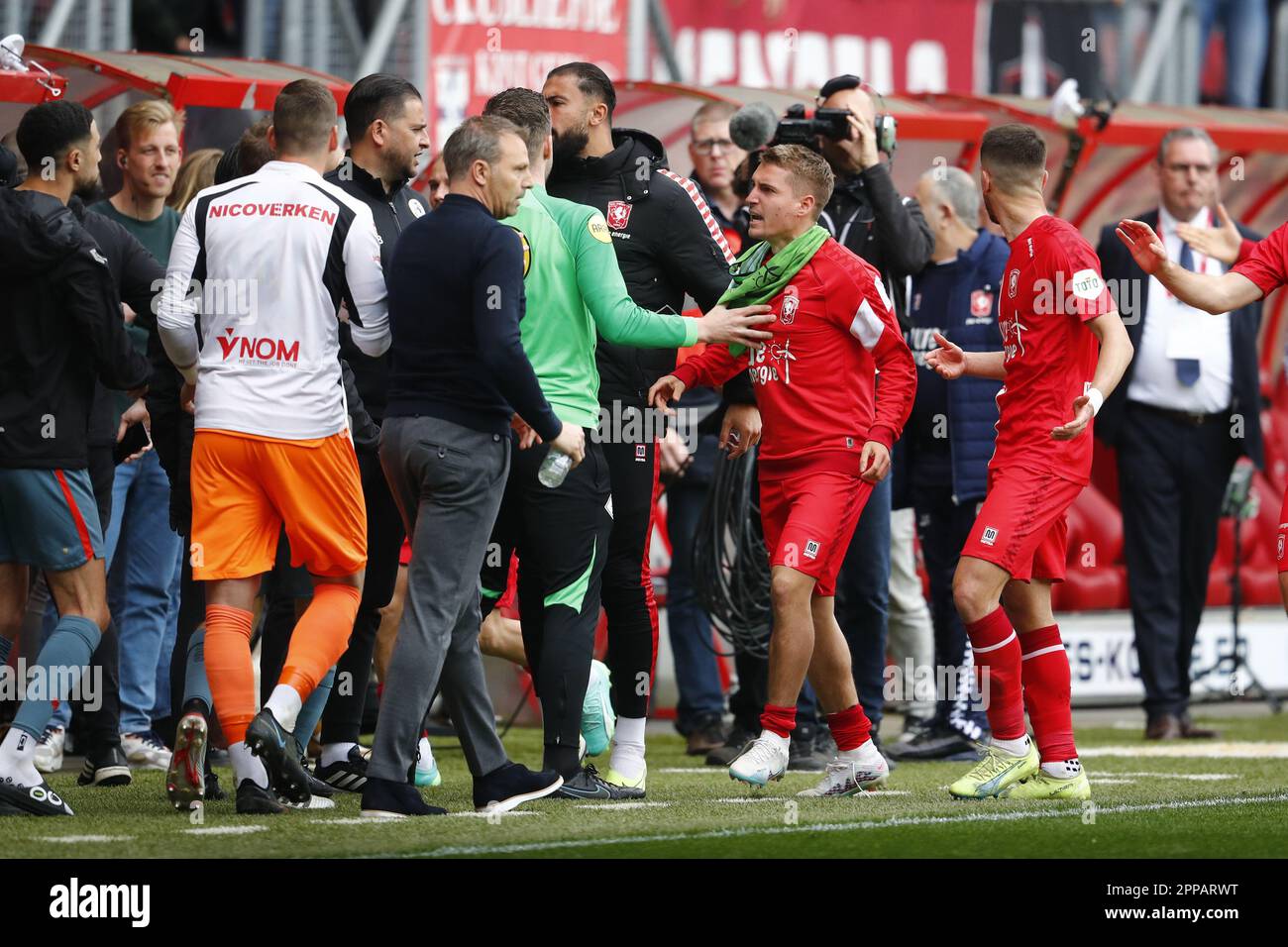 ENSCHEDE, 23-04-2023, Stadium de Grolsch Veste, football, Dutch ...