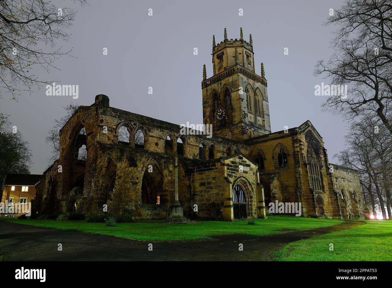 All Saints Church - Pontefract, West Yorkshire,UK Stock Photo - Alamy