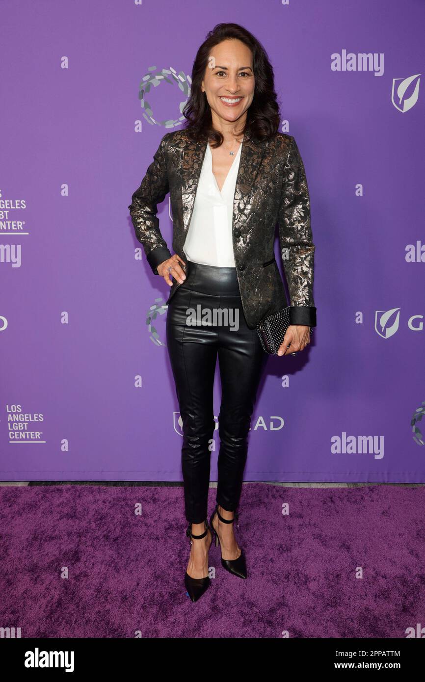 LOS ANGELES, CA - APRIL 22: Michelle Bonilla at the Los Angeles LGBT ...